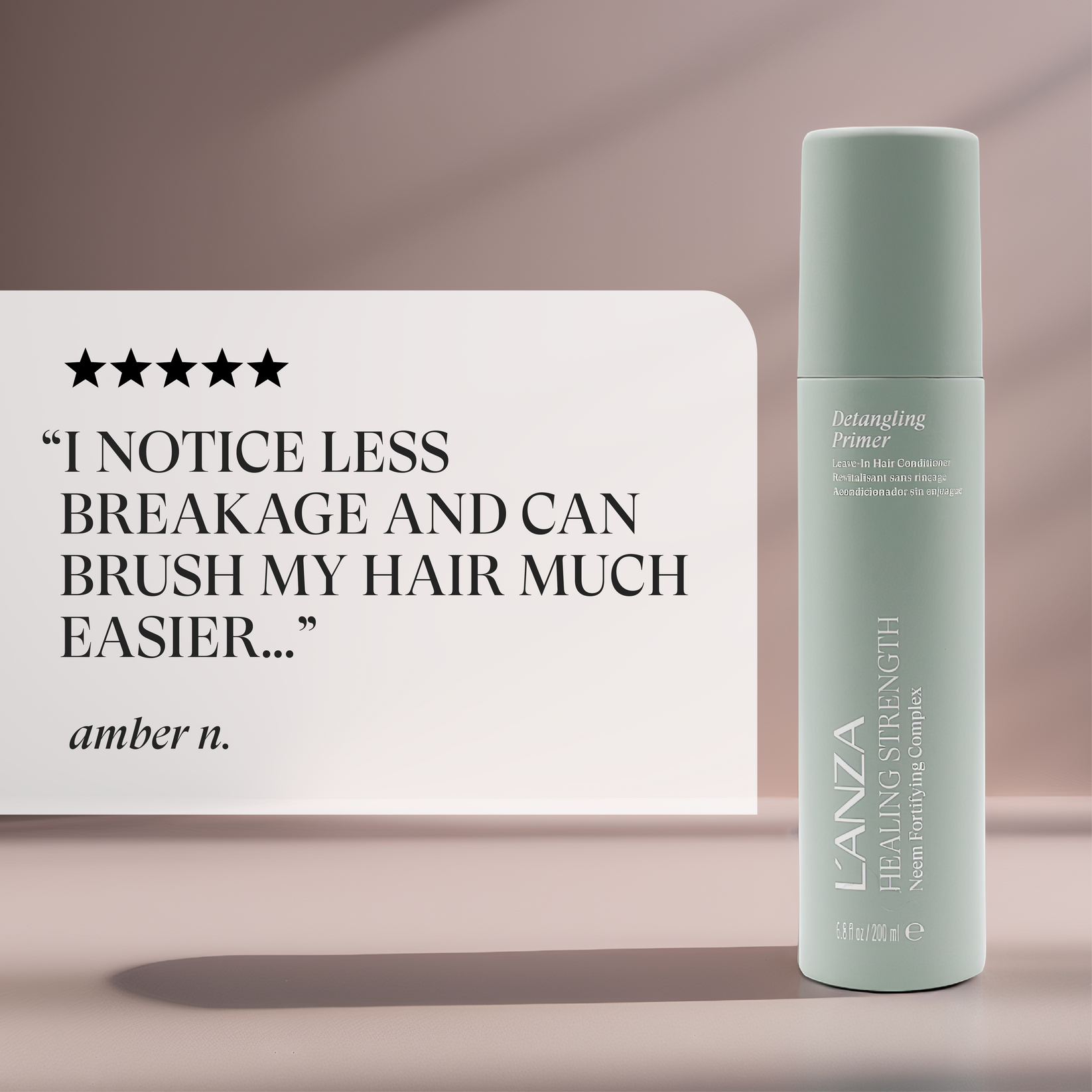 Healing Strength Detangling Primer – L'ANZA